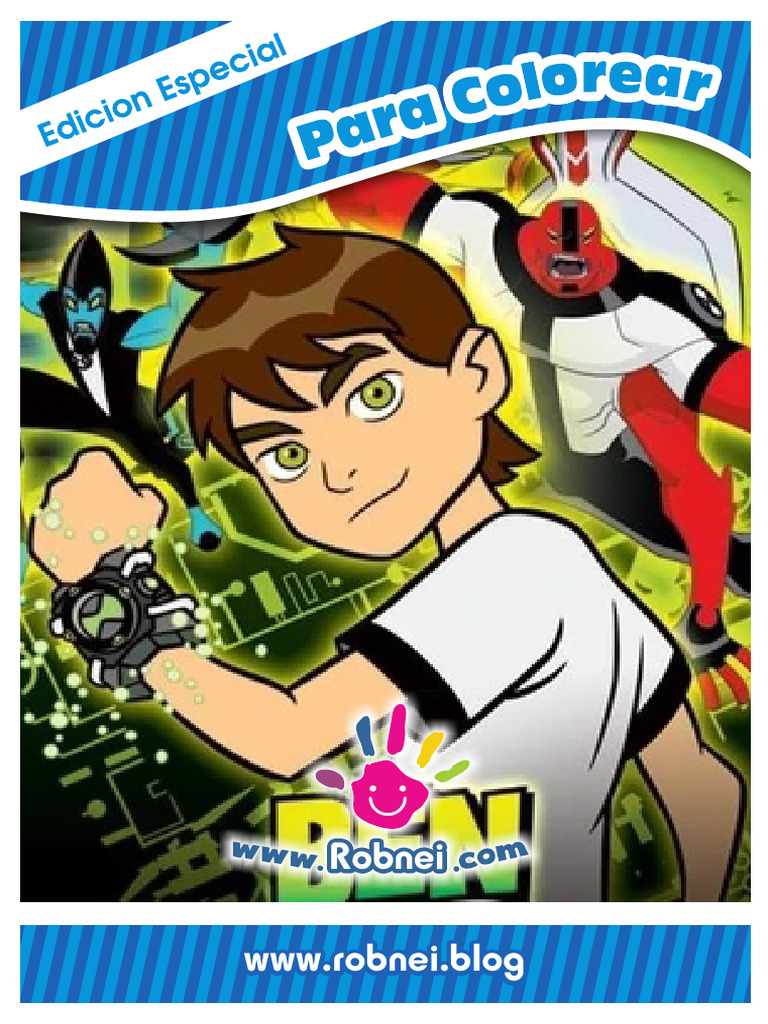 Libro Colorear - Ben 10 | PDF
