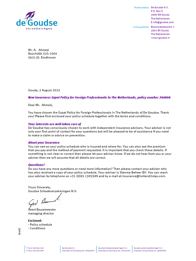 New Insurance: Expat Policy For Foreign Professionals in The ...