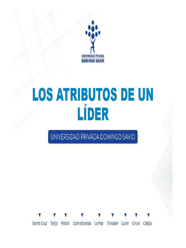 Tema 2 Caracteristicas de Un Lider | PDF | Liderazgo | Curiosidad