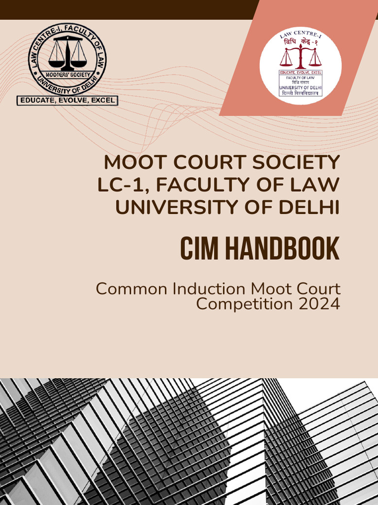CIM 2024 Handbook & Moot Proposition | PDF | Sexual Assault | Rape