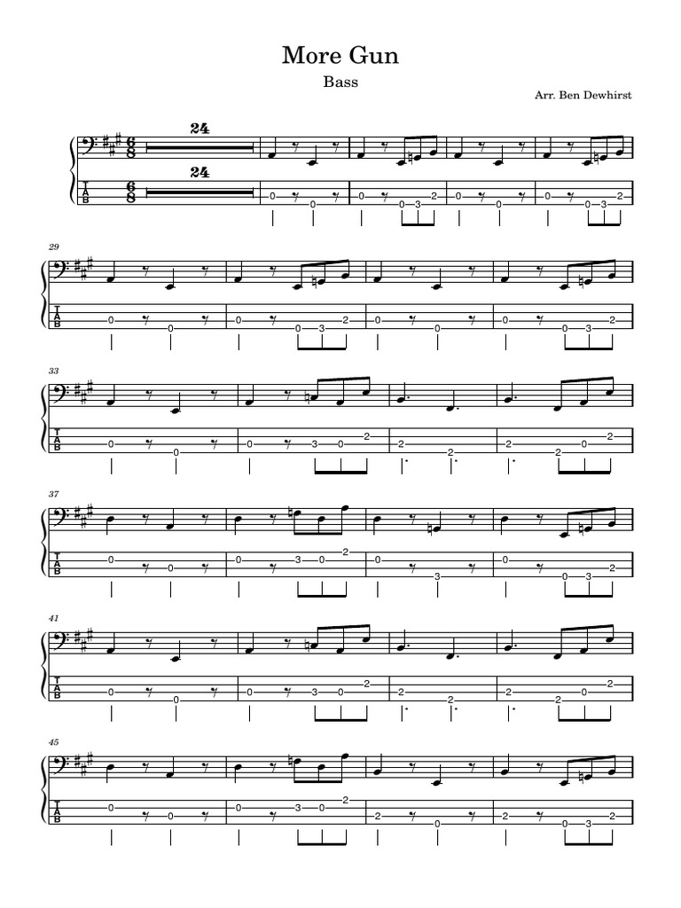 More Gun Bass | PDF