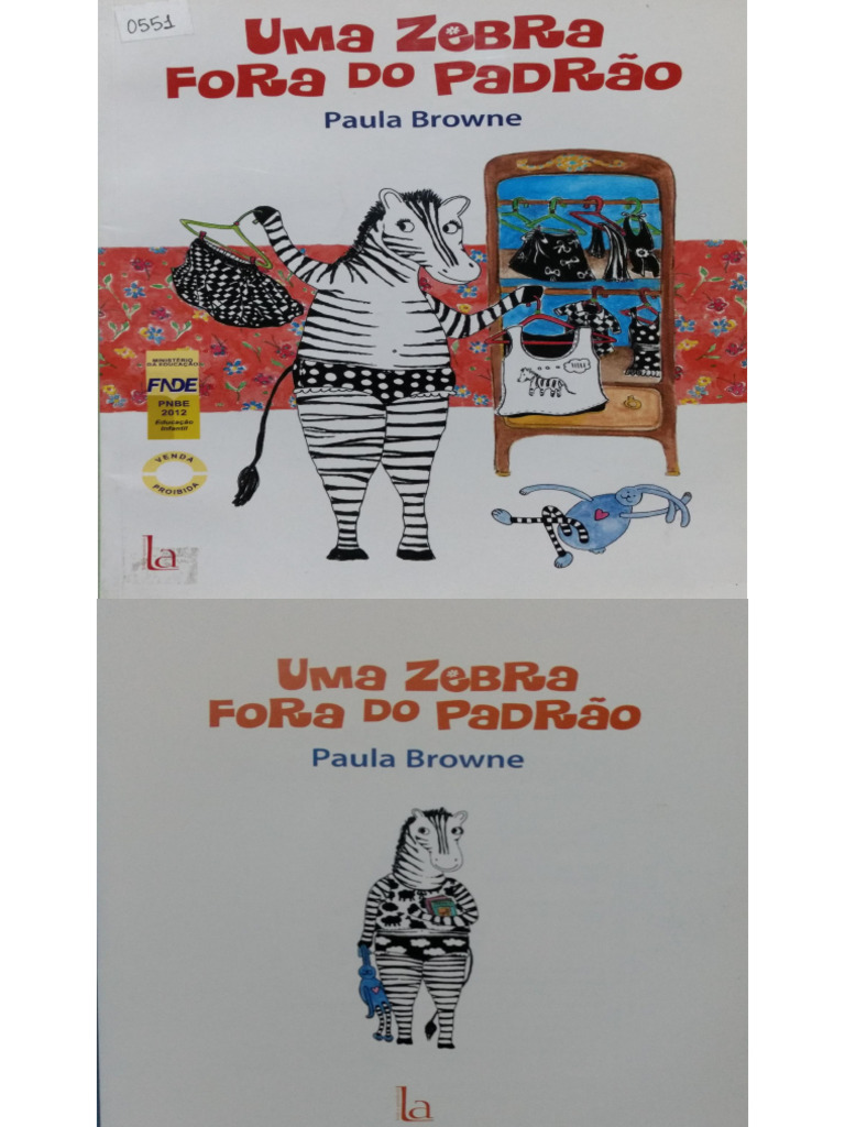 Uma Zebra Fora Do Padrão Paula Browne | PDF