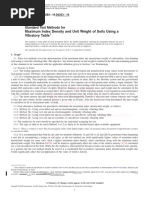 ASTM-D1556-D1556M-15e1 | PDF | Density | Sand