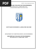 Software Engineering Lab Manual R16 | PDF | Class (Computer Programming ...