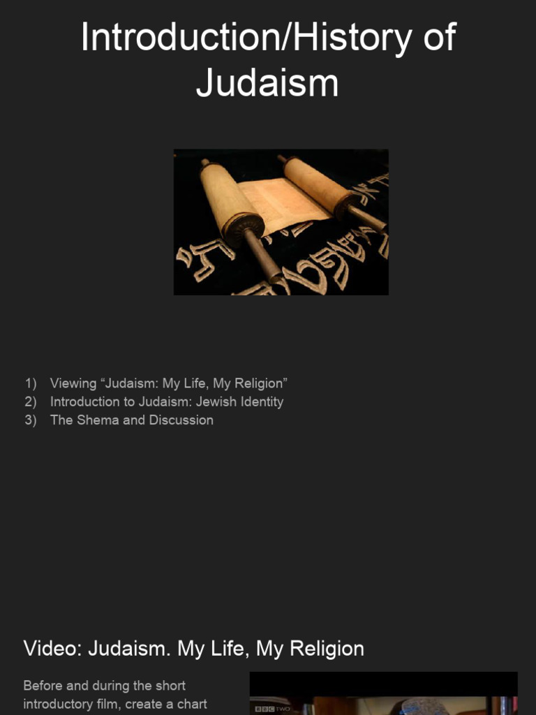 Introduction To Judaism | PDF | Abraham | Isaac