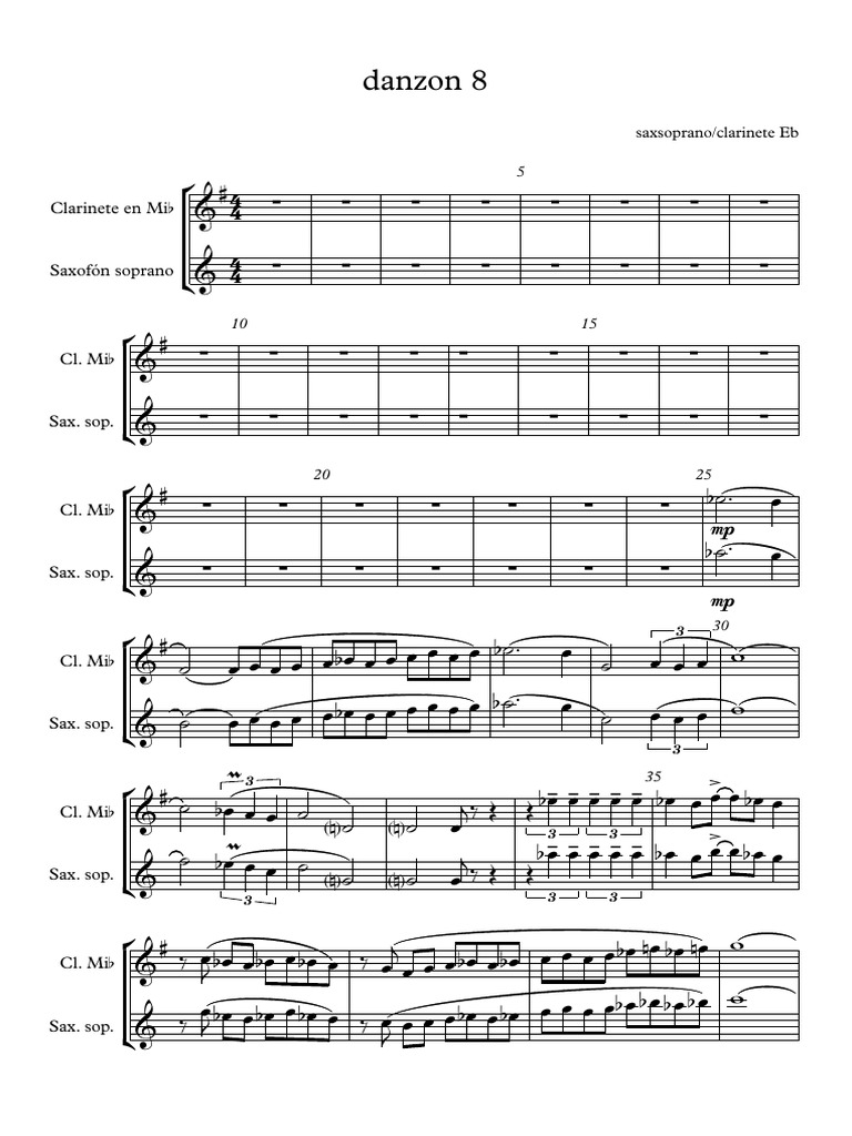 Danzon 8 | PDF