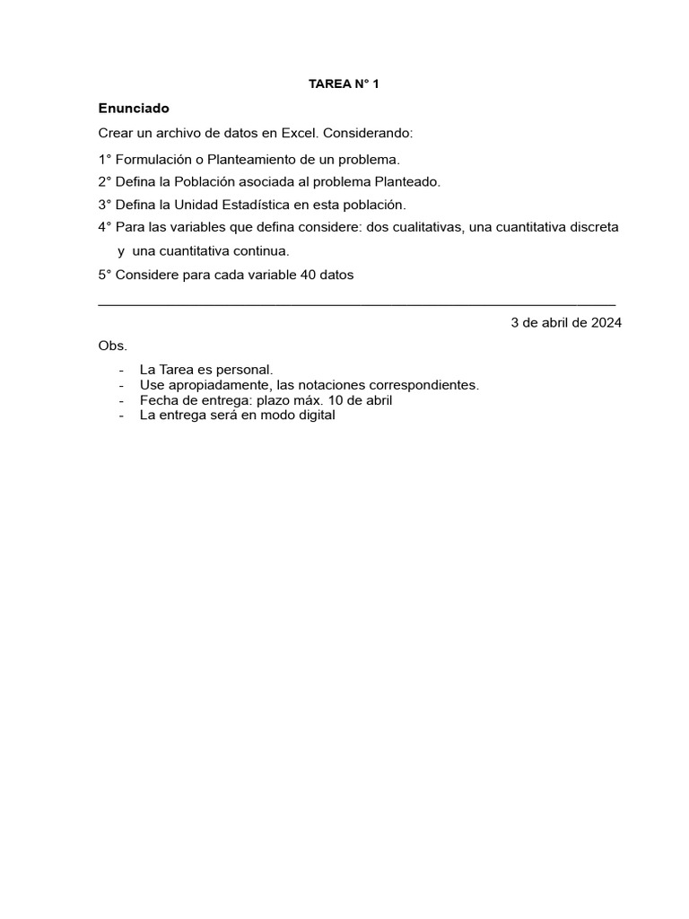Tarea #1 | PDF