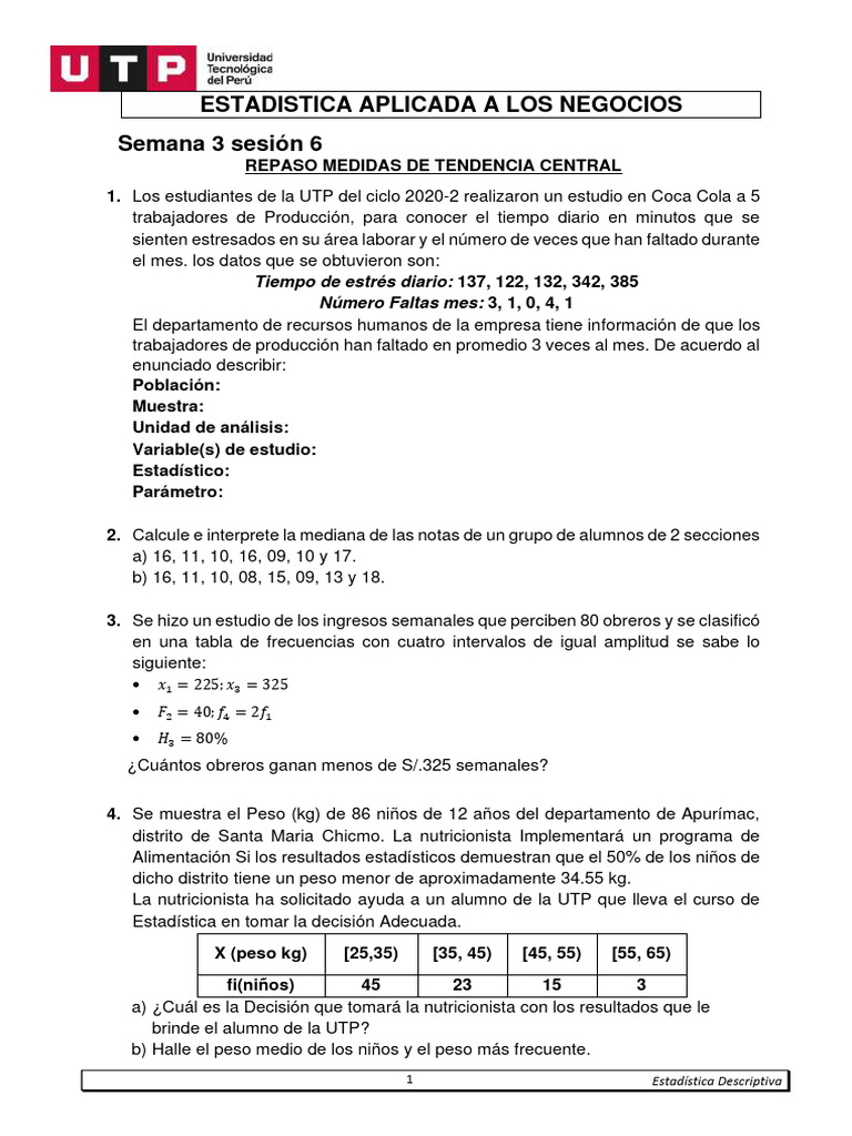 S03.s2-Resolver Ejercicios | PDF