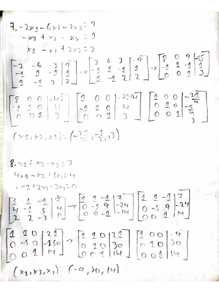 Tarea 1 Algebra Lineal Oscar Murillo | PDF Tarea 1 Algebra Lineal Oscar Murillo | PDF