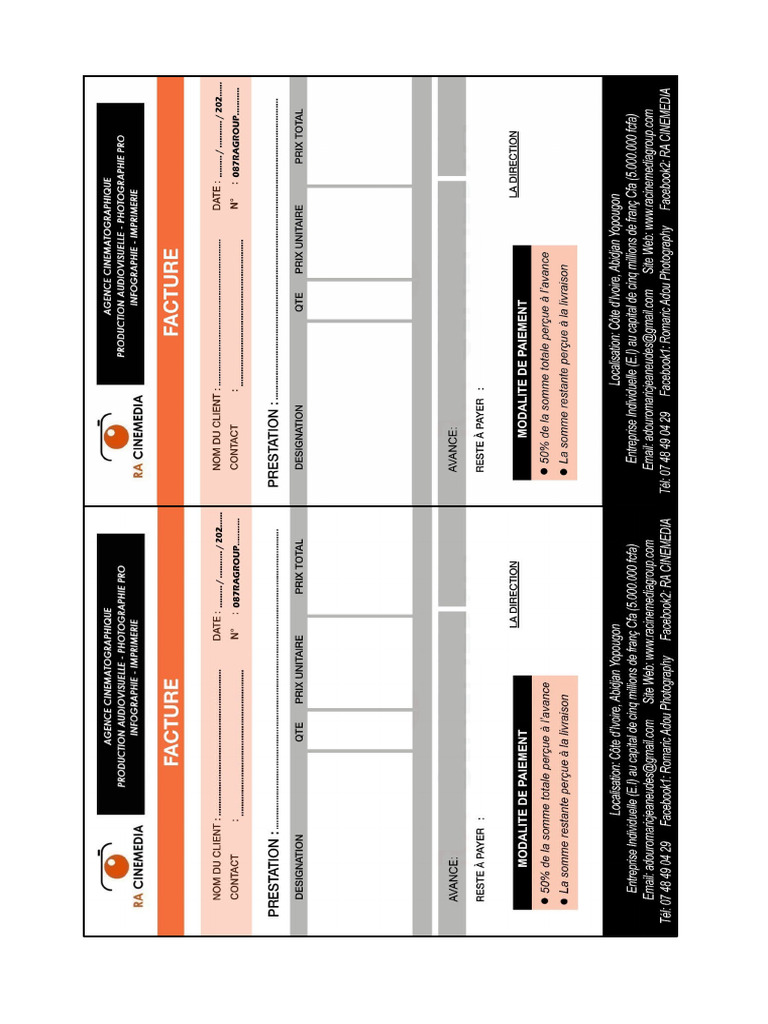 Recu Racinemedia | PDF