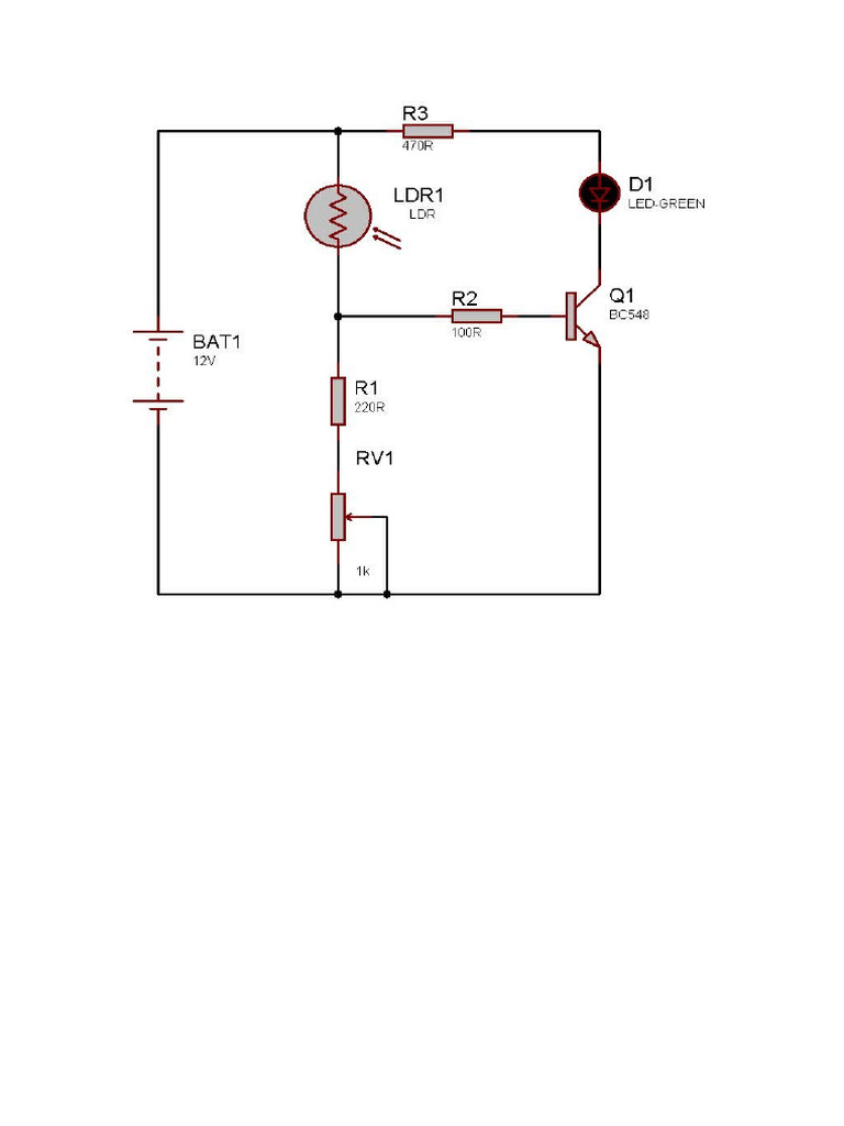 sensor de luz LDR | PDF