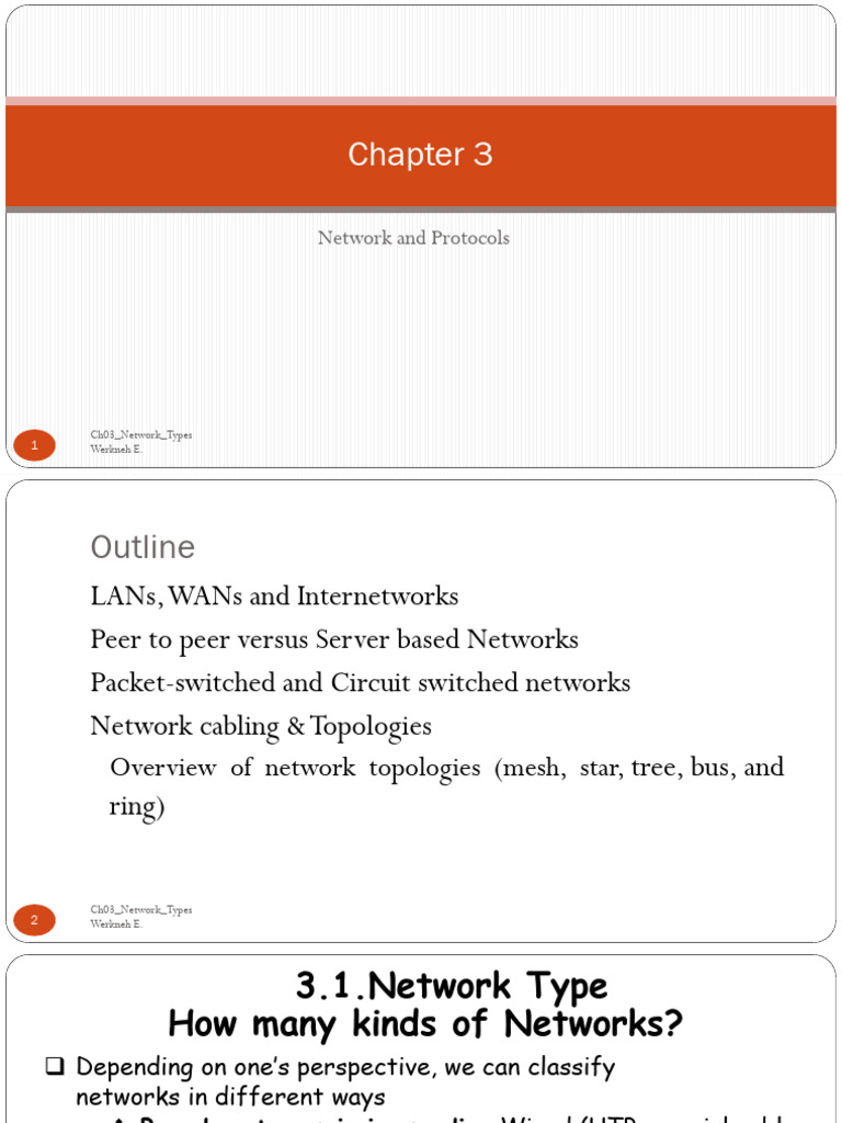 Ch03 Network Type | PDF | Computer Network | Ethernet