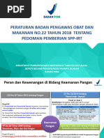 Panduan Pembuatan SPP-IRT 2024 | PDF