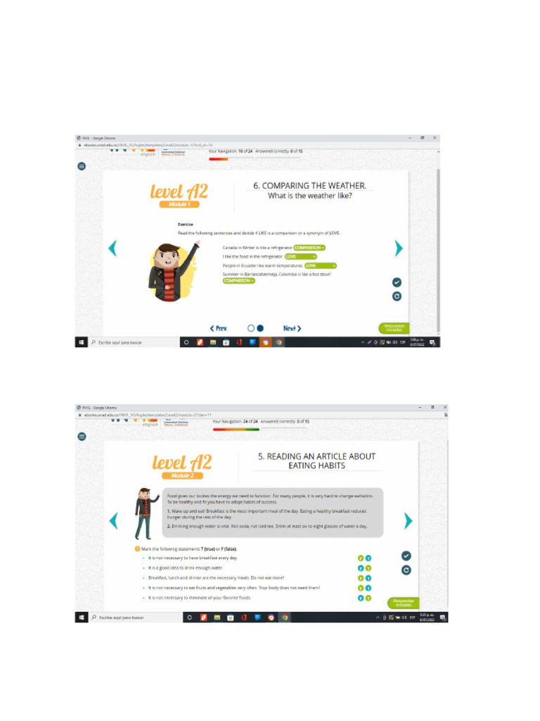 Activity Guide and Evaluation Rubric - Unit 1 - Task 2 - Anyi Sarria | PDF | Foods