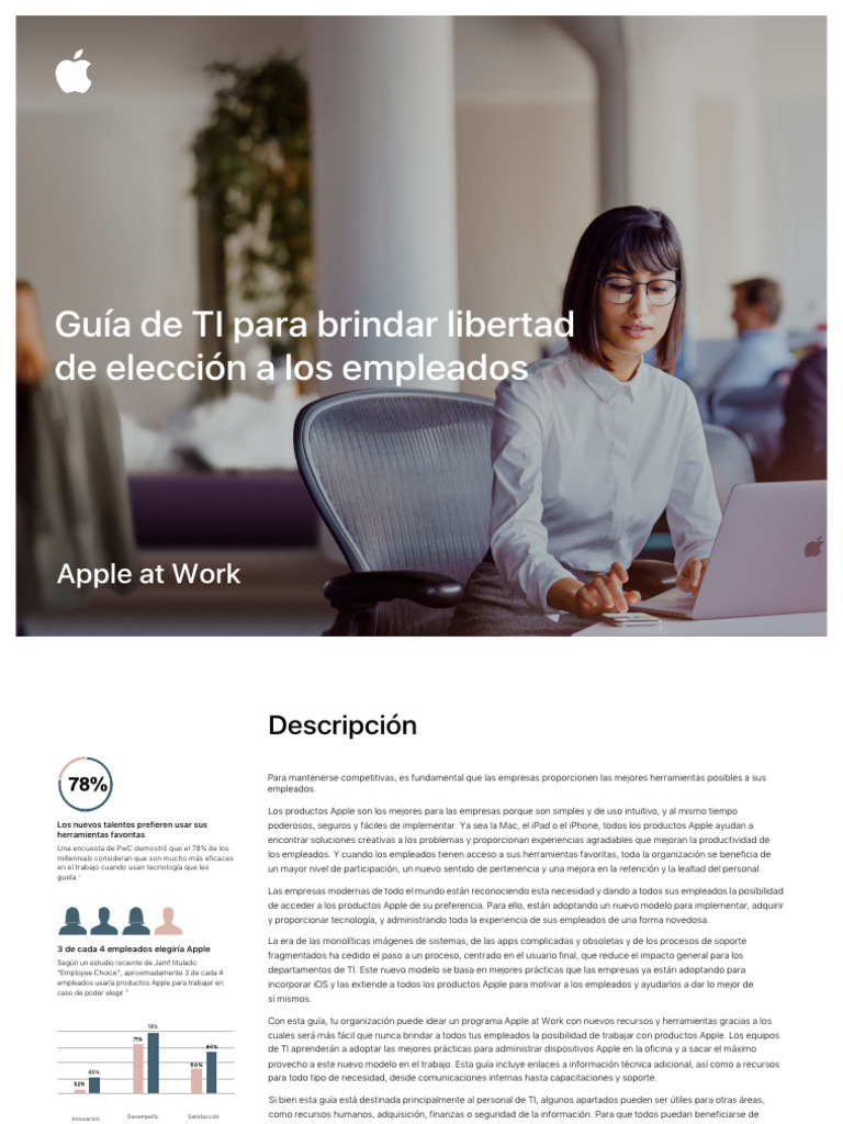 Employee Choice Guide For IT | PDF | Apple Inc. | Mac OS