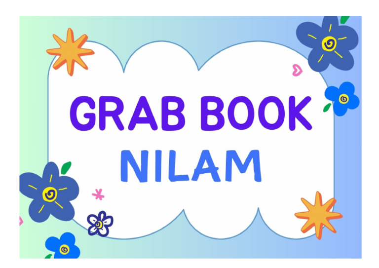 Grab Book Nilam | PDF