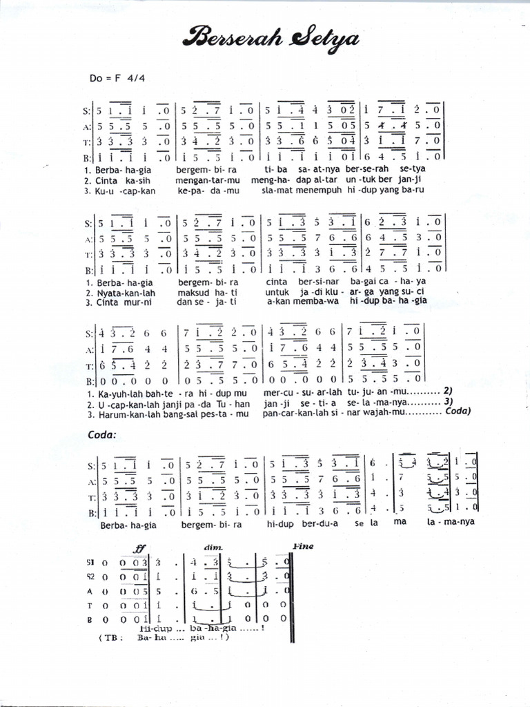 Berserah Setya | PDF