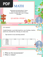 Mathematics 6 Solid and Plane Figures | PDF | Shape | Area