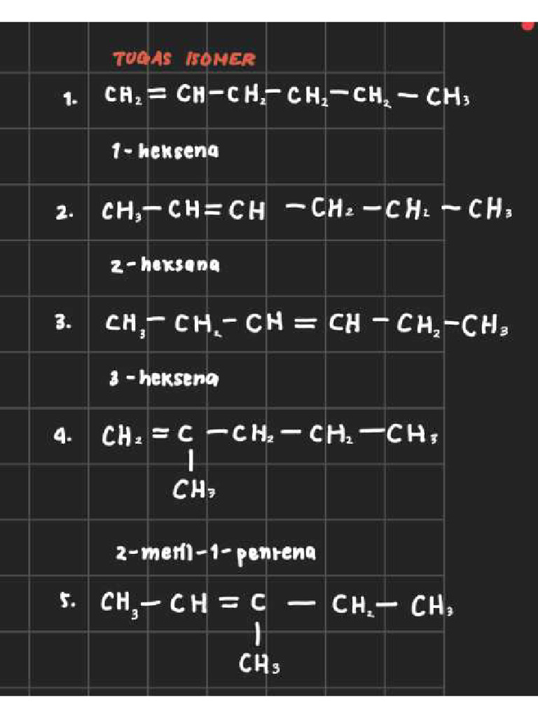 Isomer Alkena | PDF