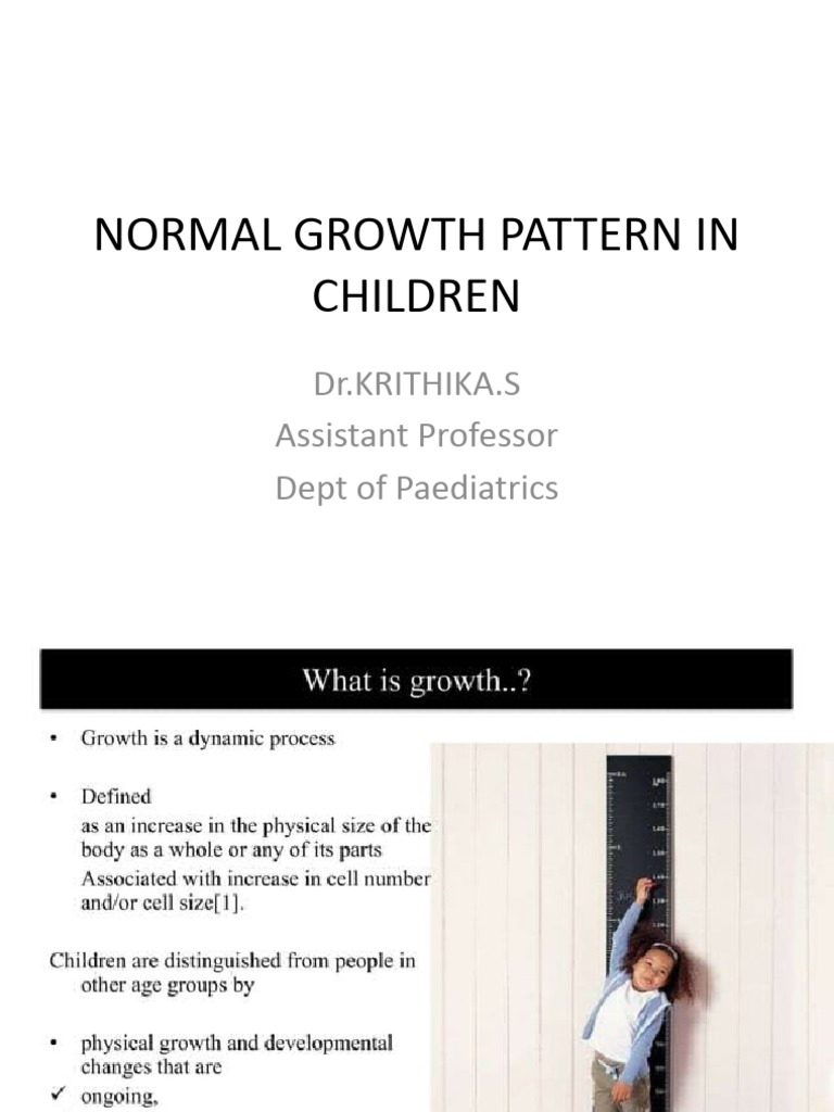 Normal Growth Pattern | PDF