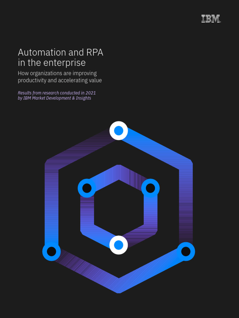 Automation and RPA in The Enterprise | PDF | Automation | Cloud Computing