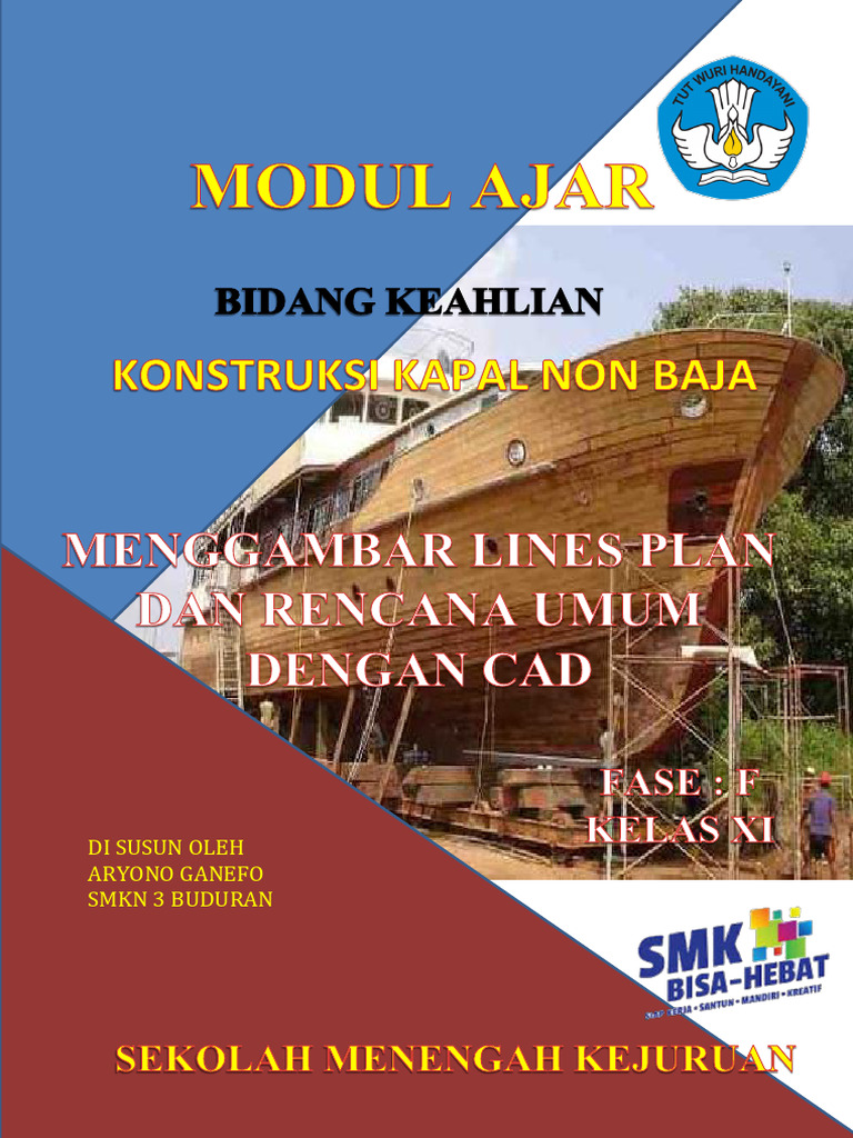 Modul Ajar Koonstruksi Kapal Non Baja | PDF