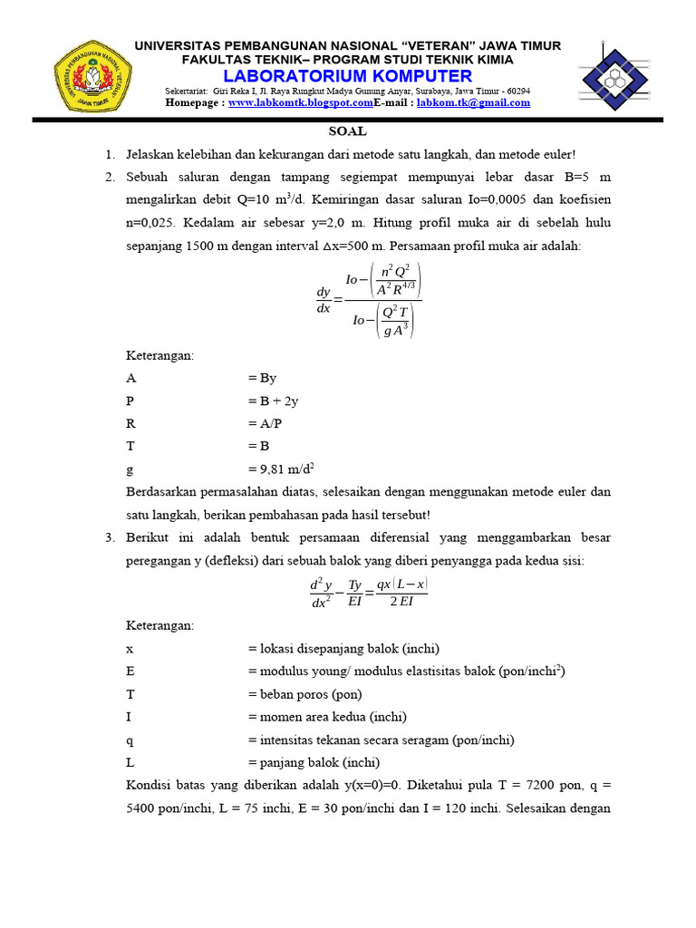 Soal Lapres Modul 7 | PDF