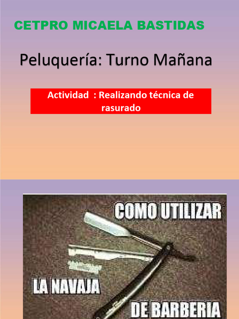 10 TECNICAS RASURADO | PDF