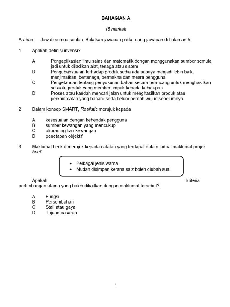 RBT 2023 Ting 3 | PDF