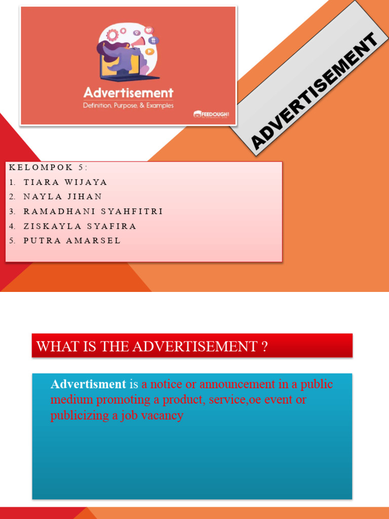 Advertisement | PDF | Advertising | Mass Media