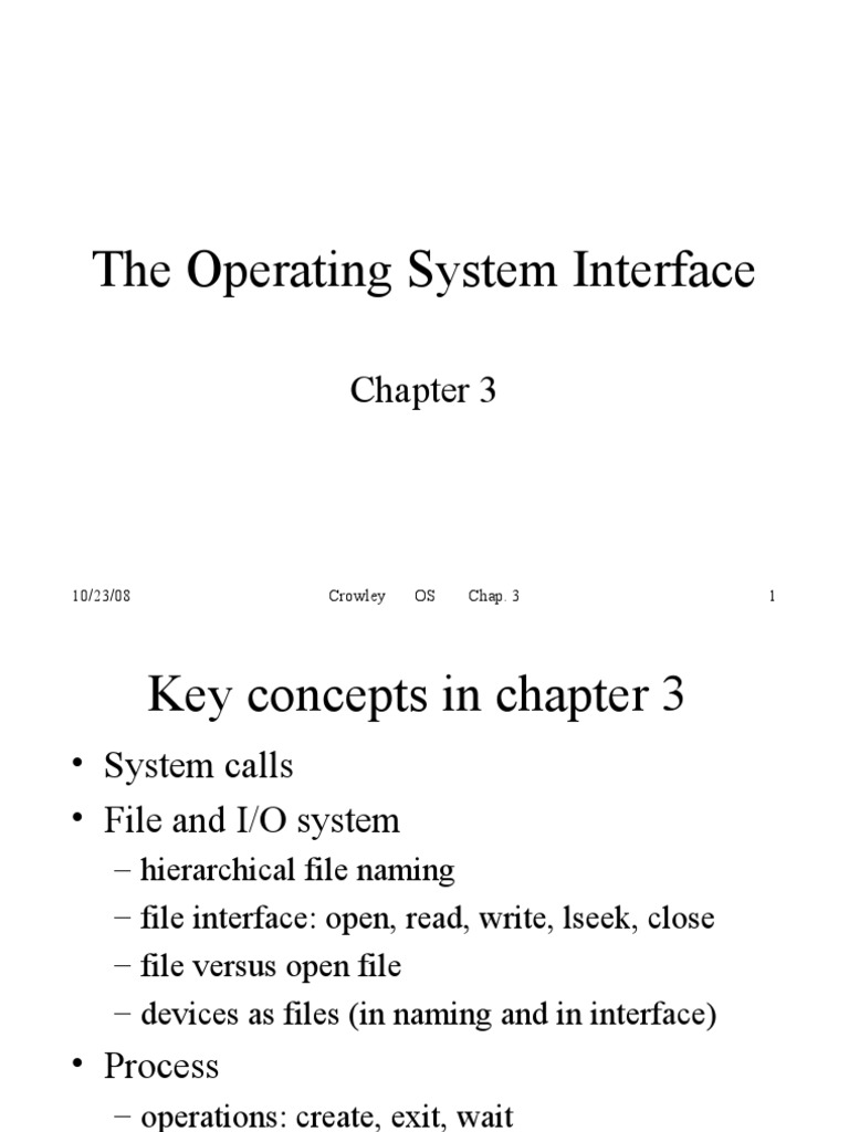 Chap 03 | PDF | Command Line Interface | Operating System