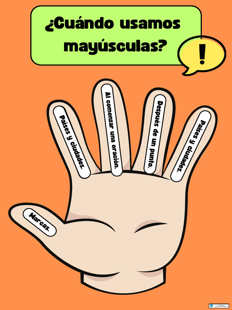 ¿Cuándo Usamos Mayúsculas? | PDF