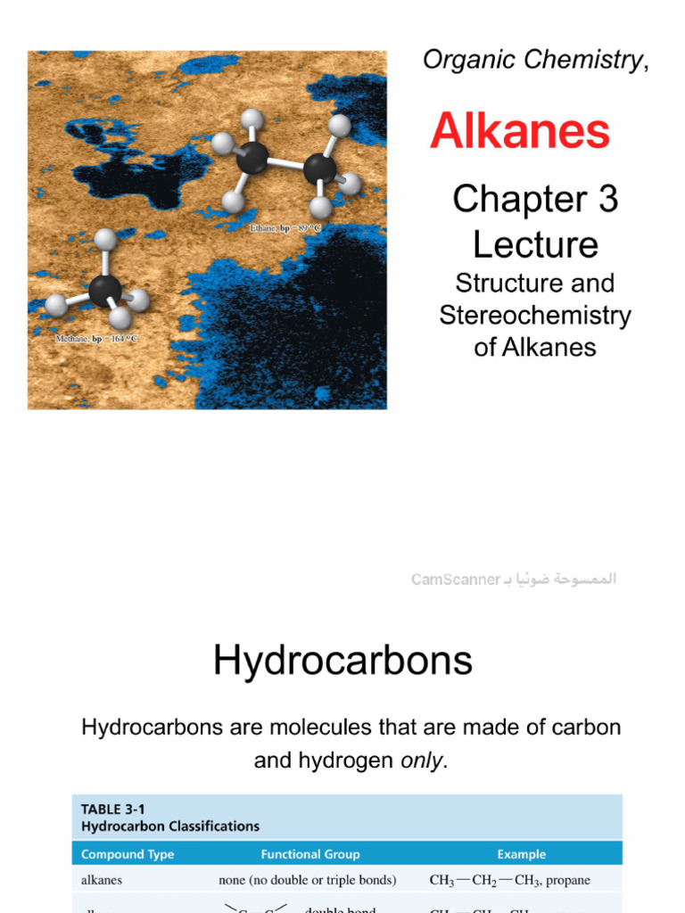 Alkanes | PDF