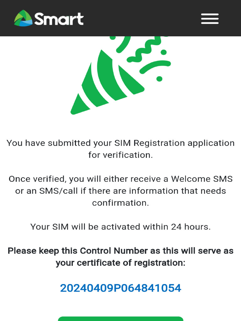 Smart SIM Registration | PDF