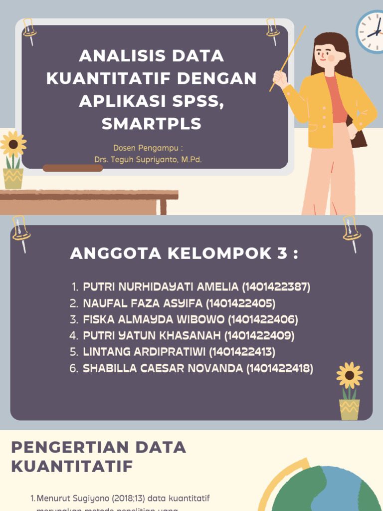 Analisis Data Kuantitatif Dengan Aplikasi SPSS, Smartpls | PDF