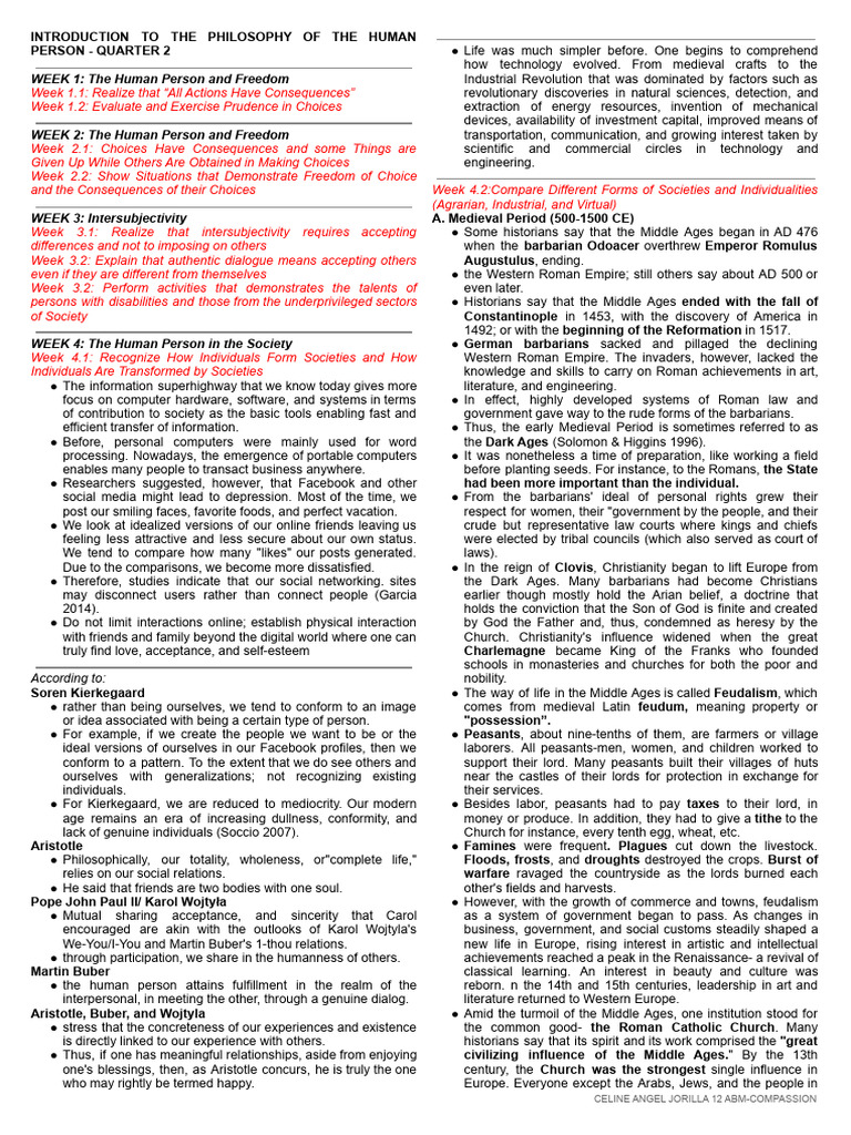 PHILOSOPHY Quarter 2 | PDF | Science | Reason