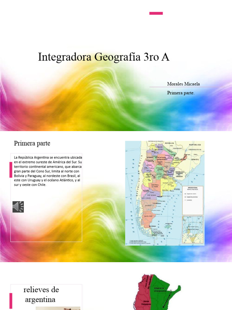 Integradora de Geo Morales Micaela 2 | PDF | Américas | Argentina