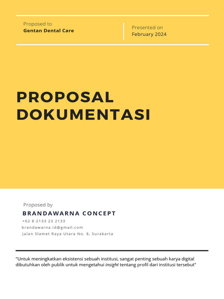 Proposal GDC 2024 | PDF