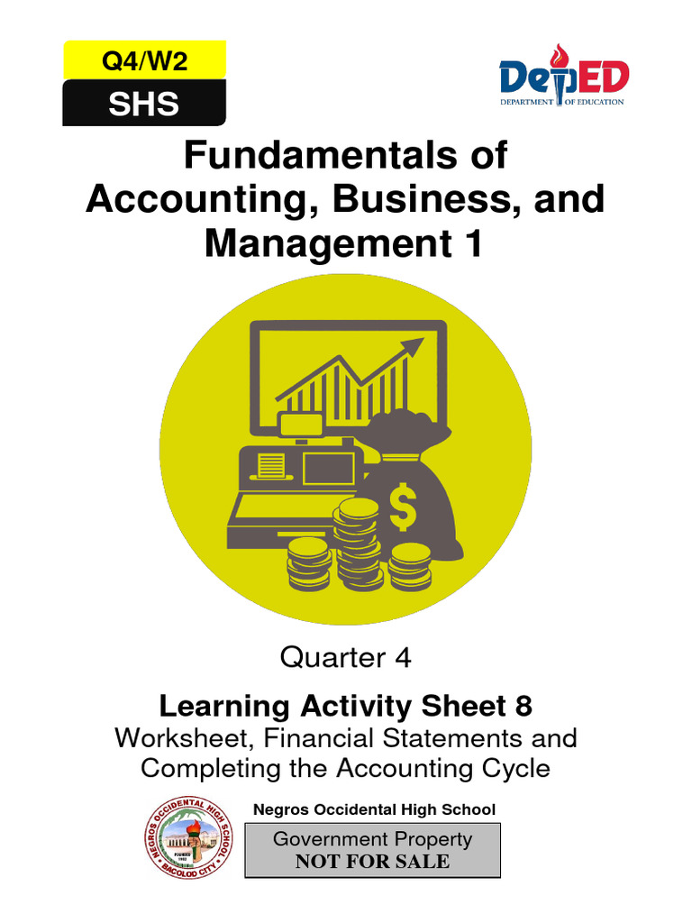 Las Fabm1 Q4 W2 | PDF | Debits And Credits | Balance Sheet
