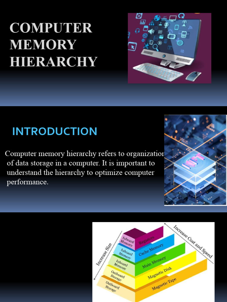 COA Memory Hierarchy | PDF | Computer Data Storage | Solid State Drive
