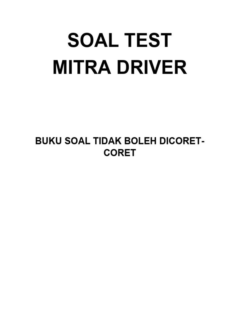 Test Driver Trucking | PDF