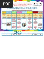 Programa de Bienvenida Ciclo Escolar 2022-2023 | PDF