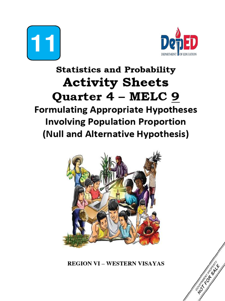 SP LAS 9 Quarter 4 MELC 9 | PDF | Null Hypothesis | Hypothesis