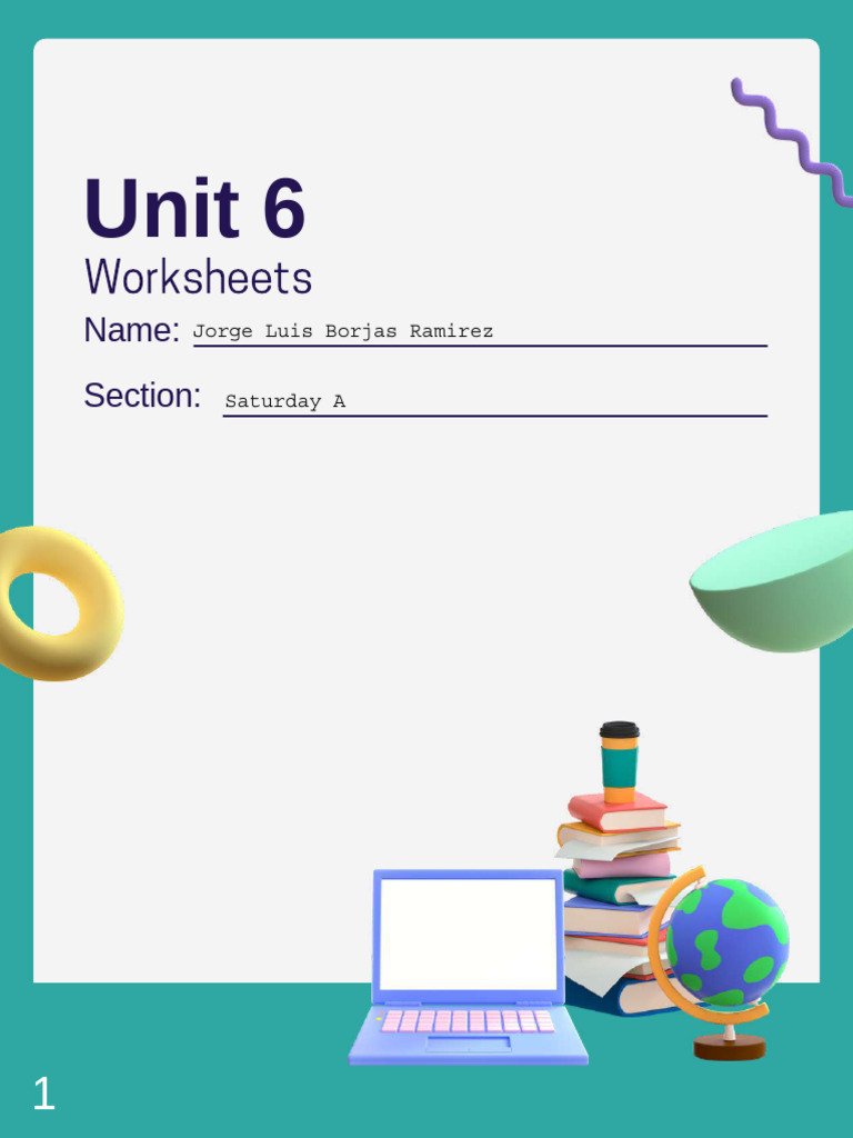 Unit 6 Worksheets | PDF | Recruitment