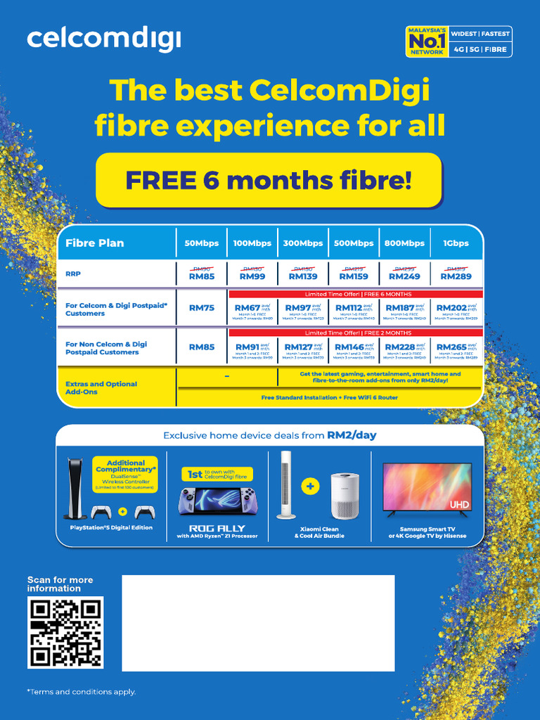 CelcomDigi Fibre ENG | PDF