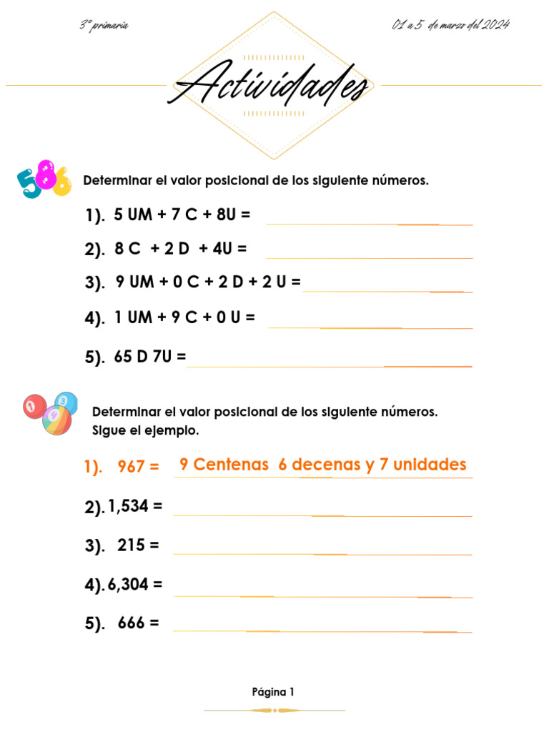 Actividad 3° Primaria - LGL | PDF | Tecnología