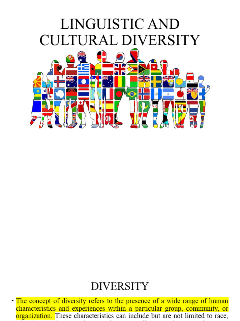 Linguistic & Cultural Diversity Guide | PDF | Multiculturalism ...