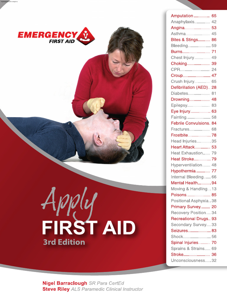 Apply Firstaid | PDF | First Aid | Informed Consent