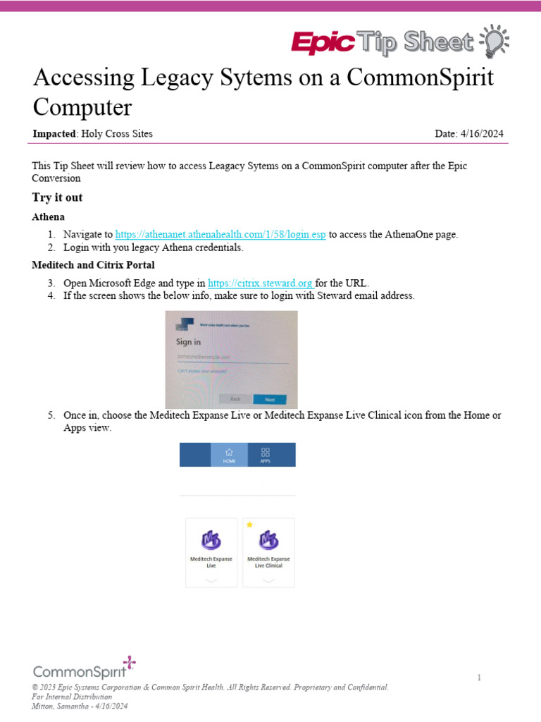Accessing Legacy Systems On CS Computer | PDF