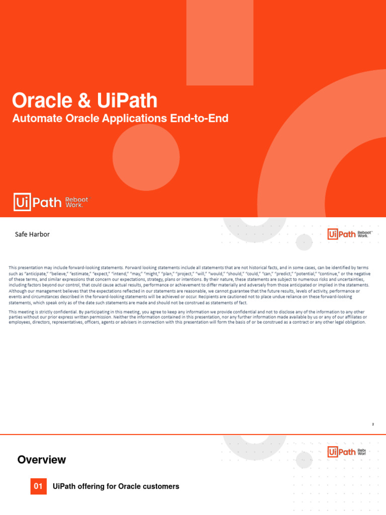 UiPath Oracle | PDF | Cloud Computing | Oracle Corporation